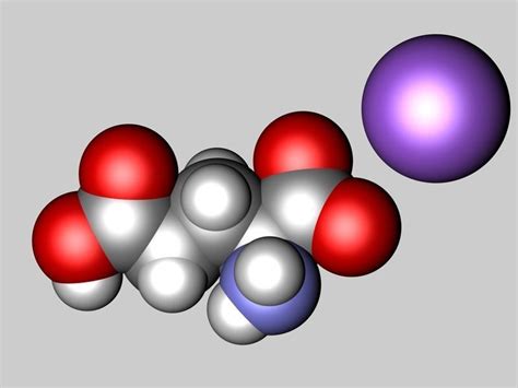 Monosodium Glutamate Molecule 3d Model Cgtrader