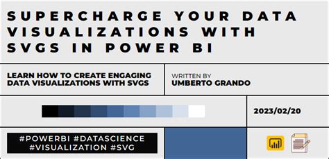 Supercharge Your Data Visualizations With Svgs In Power Bi By Umberto
