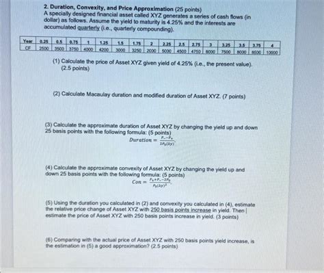 2 Duration Convexity And Price Approximation 25