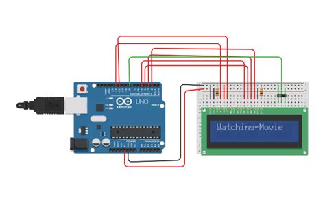 Circuit Design Lcd Screen Level 3 Tinkercad