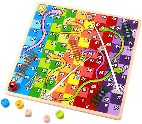 Snakes Ladders And Ludo Wooden Board Game My Wooden Toys