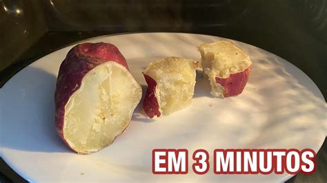 Cozinhar Batata Doce Microondas Librain