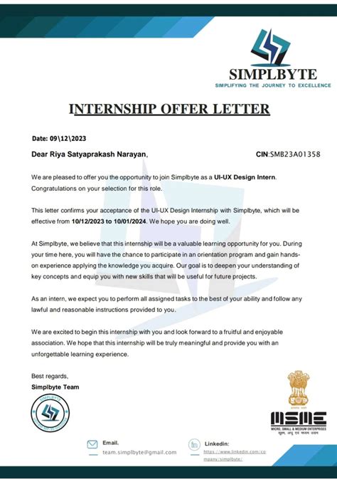 Riya Narayan On Linkedin Uiuxdesign Simplbyte Internship Webdevelopment