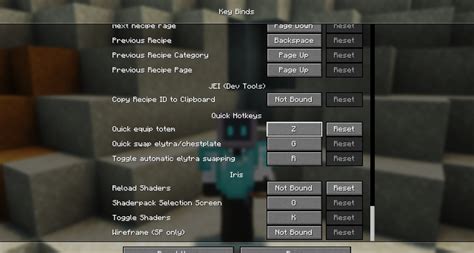 Quick Hotkeys For Minecraft 1 21 1
