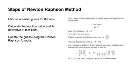 Newton Raphson Method Pptx