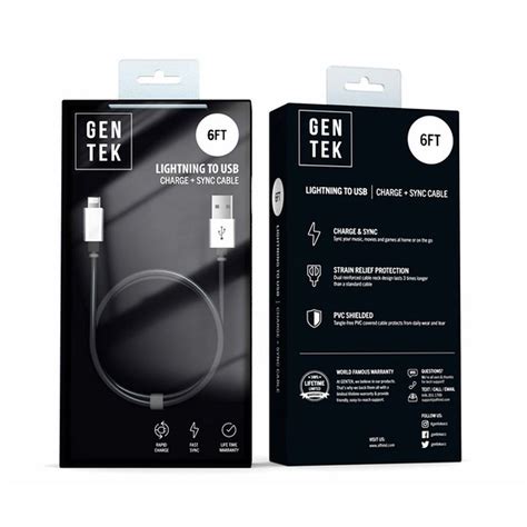 Gentek Usb A To Lightning Cable Ft Delivery Or Pickup Near Me Instacart