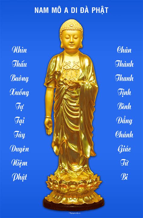 110 Hình Ảnh Phật A Di Đà Đẹp Trang Nghiêm Chất Lượng Cao