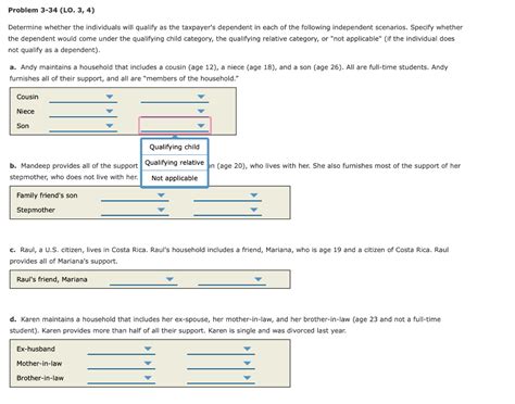 Solved Problem 3 34 LO 3 4 Determine Whether The Chegg Com