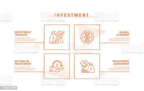 투자 관련 프로세스 인포그래픽 템플릿 프로세스 타임라인 차트 선형 아이콘이 있는 워크플로 레이아웃 개념에 대한 스톡 벡터 아트 및 기타 이미지 Istock