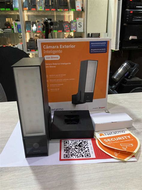 Смарт външна камера със сирена Netatmo Fhd черна гр Варна Автогара • Olx Bg