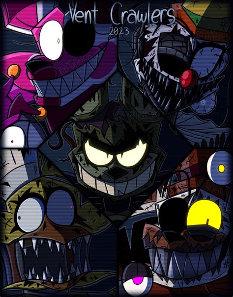 The Front Vent Crew From Ucn Redraw Of An Old Drawing From Last Year