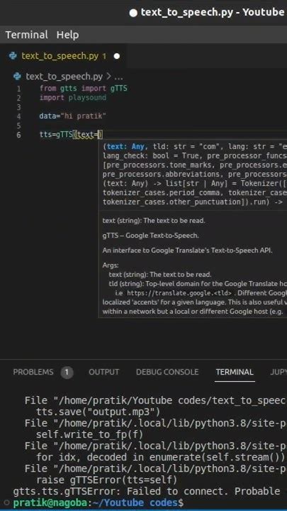 Make Python Talk With You How To Make Tts In Python Youtube