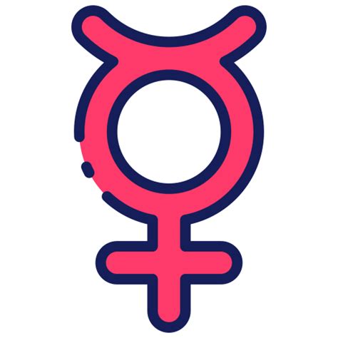 Non Binary Generic Color Lineal Color Icon