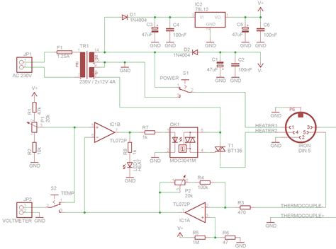 Soldering Station Schematic Corrected Version Low Level Fun