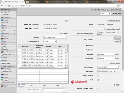 mengakses mikrotik routeros via webfig jurnal mikrotik