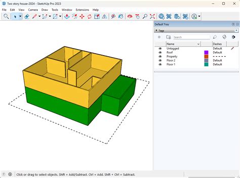 How To Draw Dotted Line In Sketchup