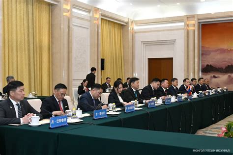 Монгол Хятадын Парламент хоорондын Байнгын уулзалтын механизмын тавдугаар уулзалт Бээжин хотноо