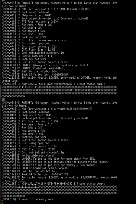 Cannot Boot Up Xaiver Nx Jetson Xavier Nx Nvidia Developer Forums