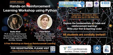 2021 Hands On Reinforcement Learning Workshop Using Python Ieee