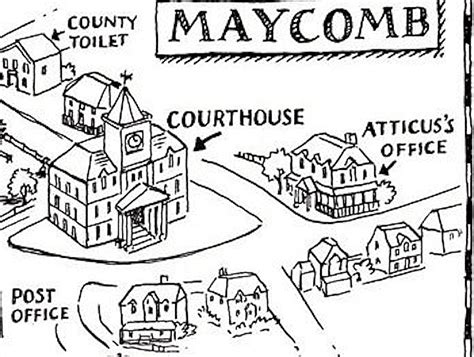 Maycomb Map Quotes