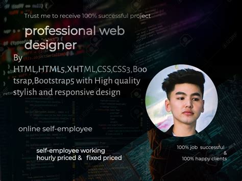Front End Web Designer Professional Web Designer Upwork