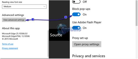 How To Block Ads On EDGE In Windows