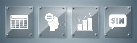 Set Mathematics Function Sine Graph Schedule Chart Diagram