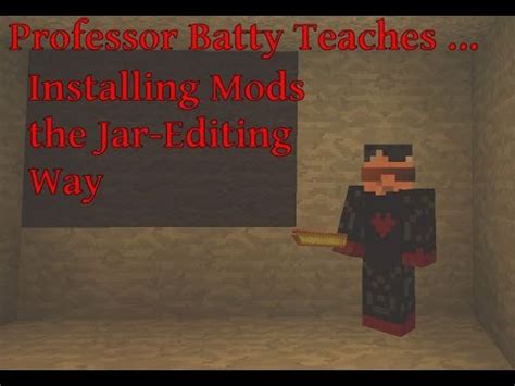 Installing A Mod The Jar Editing Way YouTube