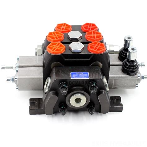Dual Spool Hydraulic Valve Dcv100 Model Factory Direct And Customizable Boxinhuasheng Hydraulic