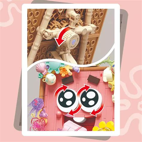 Sembo 612216 Spongebob Squarepants Sweet Flash Building Block Mould King™ Block Official Store