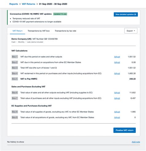 Understanding Your Vat Return In Xero Eog Accounting