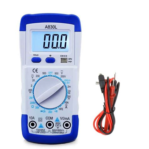 Digital Multimeter Measures Voltage Tester With La Vicedeal