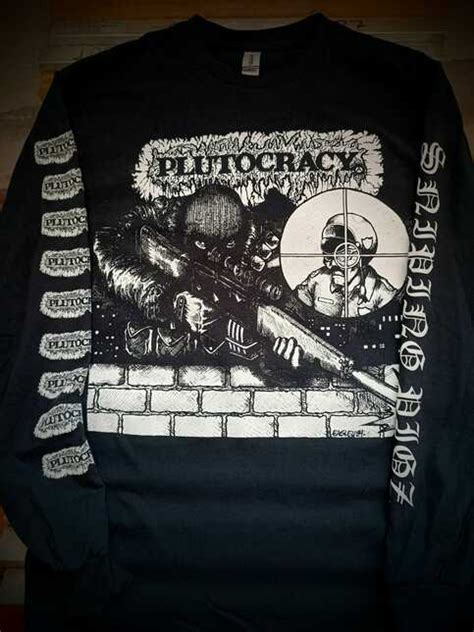 PLUTOCRACY Sniping Pigz Long Sleeve Grindestroy E Shop Online