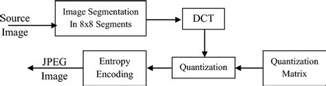 The Jpeg Lossy Compression Scheme Download Scientific Diagram