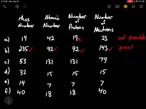 SOLVED Which Sets Of Values Are Possible Why Are The Others Not Possible Explain Your Reasoning