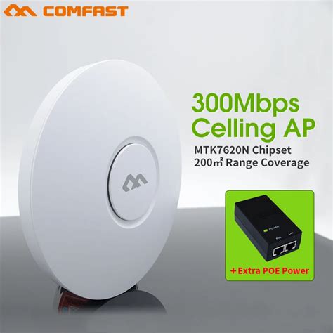 Mbps Wireless Ceiling AP N Wireless Wifi Router For Wifi Coverage Comfast CF E N WiFi