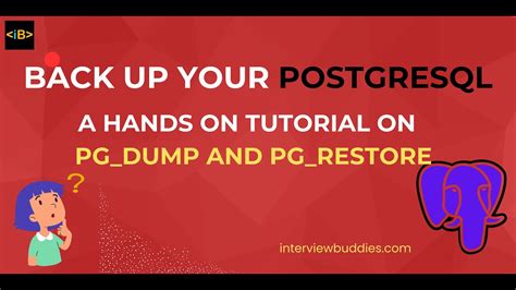 Backup And Restore Postgresql Database Pgdump And Pgrestore