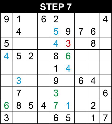 Step By Step Sudoku Solution