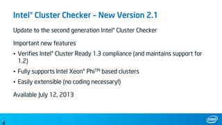 Develop Deploy And Innovate With Intel Cluster Ready Ppt