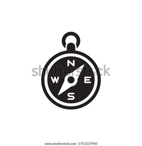 Compass Map Navigation Icon Trendy Design เวกเตอร์สต็อก ปลอดค่าลิขสิทธิ์ 1753337900
