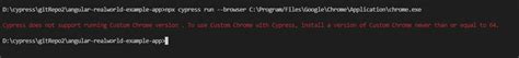 Cypress Not Launching Chrome Browser After Npx Cypress Run Browser Chrome Command Stack
