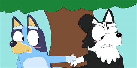 Valentines Day Couples Day 4 Bluey X Mackenzie By Moonlight Geek Girl
