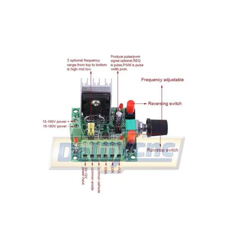 Stepper Motor Speed Controller Pulse Signal Generator
