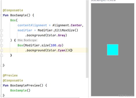 Android开发系列（六）jetpack Compose之boxandroid Compose Box Csdn博客