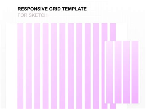 Responsive Grid Template For Sketch Freebie Supply