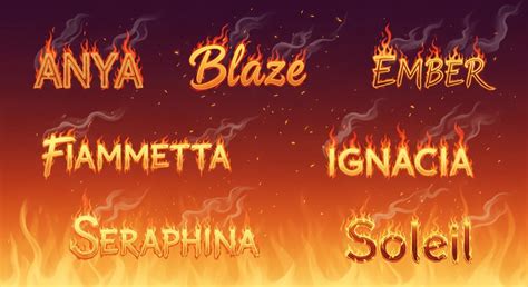 260 Fiery Girl Names That Mean Fire Bold Powerful And Beautiful Choices