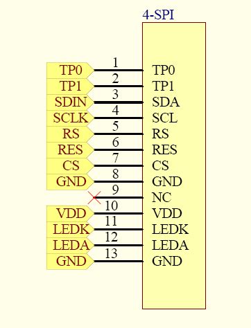 TFT IPS Bare Display ST SPI X Other By Smart Prototyping Com