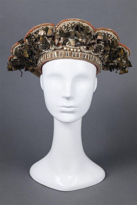 Венец девичий головной убор I я пол Xix в Головной убор Фольклорный стиль Народный костюм