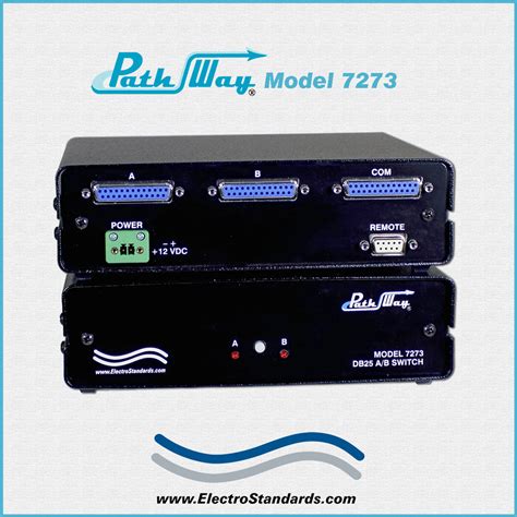 Model 7273 Db25 A B Network Switch Serial Remote Control Port