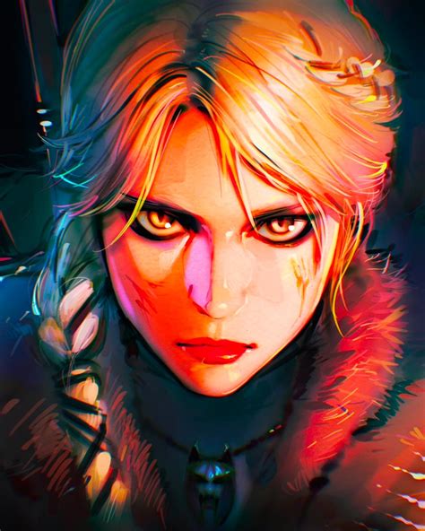 Ciri The Witcher And More Drawn By Ilya Kuvshinov Danbooru